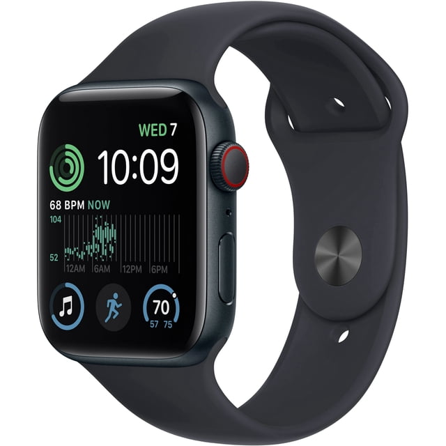 Apple Watch SE (2nd Gen) A2727 (GPS + Cellular) 44mm - Midnight AL ...