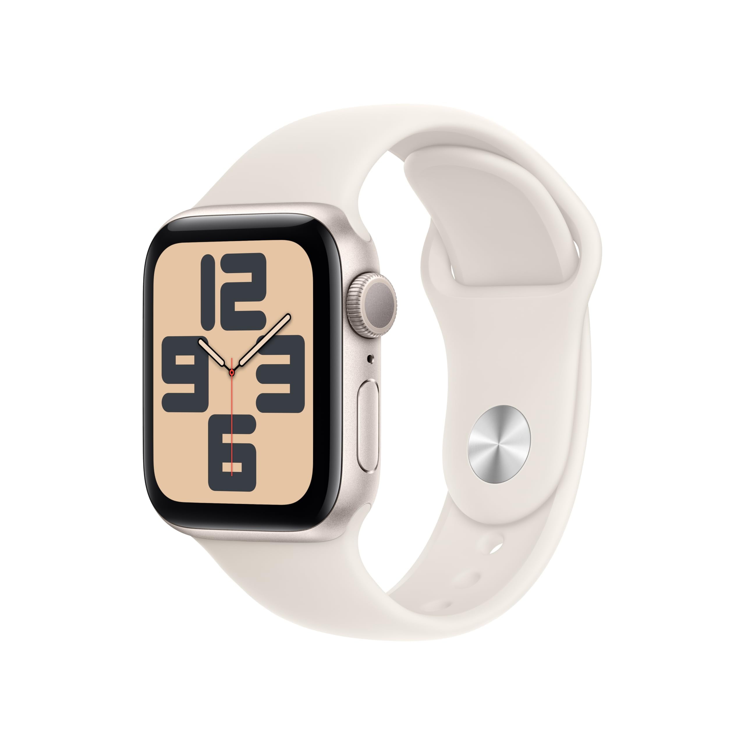 Apple Watch SE (2nd Gen) GPS 40mm Smartwatch with Starlight Aluminum ...