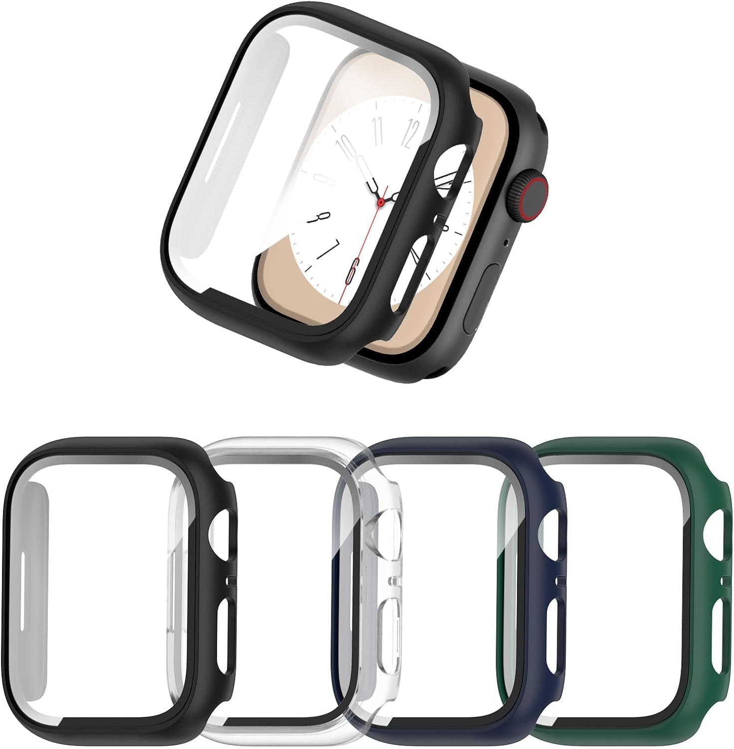 Apple Watch SE (2nd Gen)/SE/6/5/4 Screen Protector 40mm, [3 Pack] Hard ...