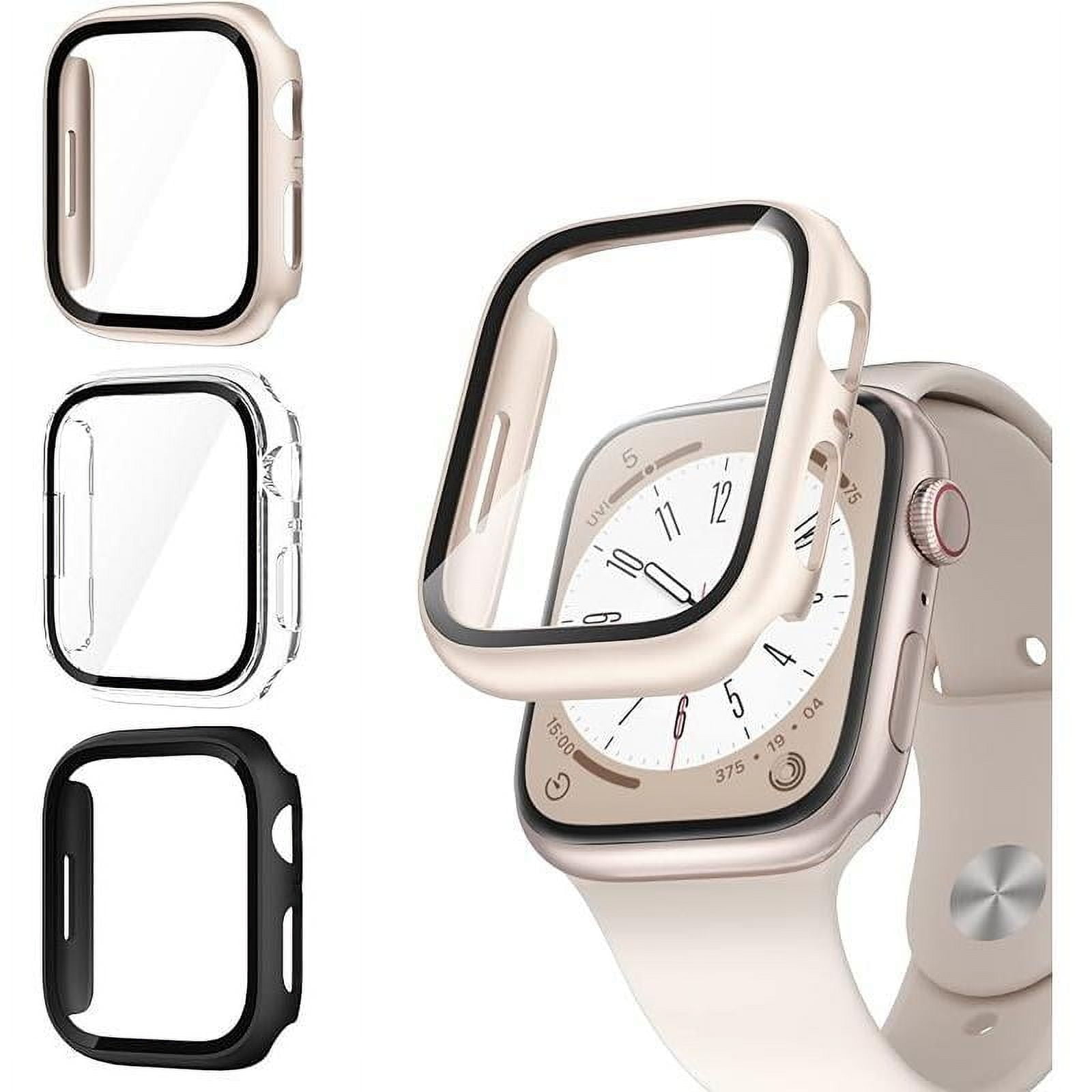 Apple Watch SE (2nd Gen)/SE/6/5/4 Screen Protector 44mm, [3 Pack] Hard ...