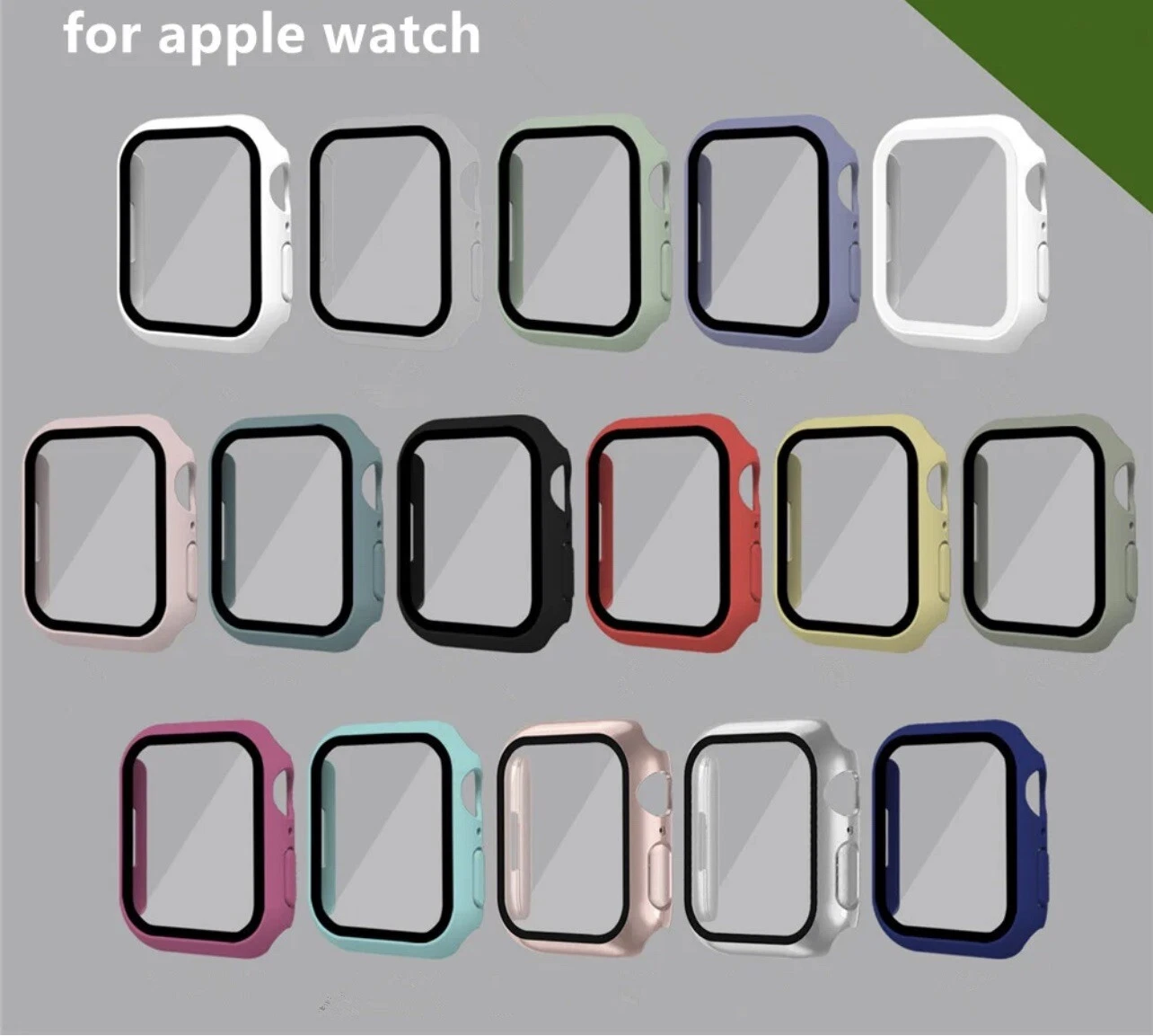 Apple Watch Screen Protector Case Multicolor 40Mm 44Mm - Walmart.com