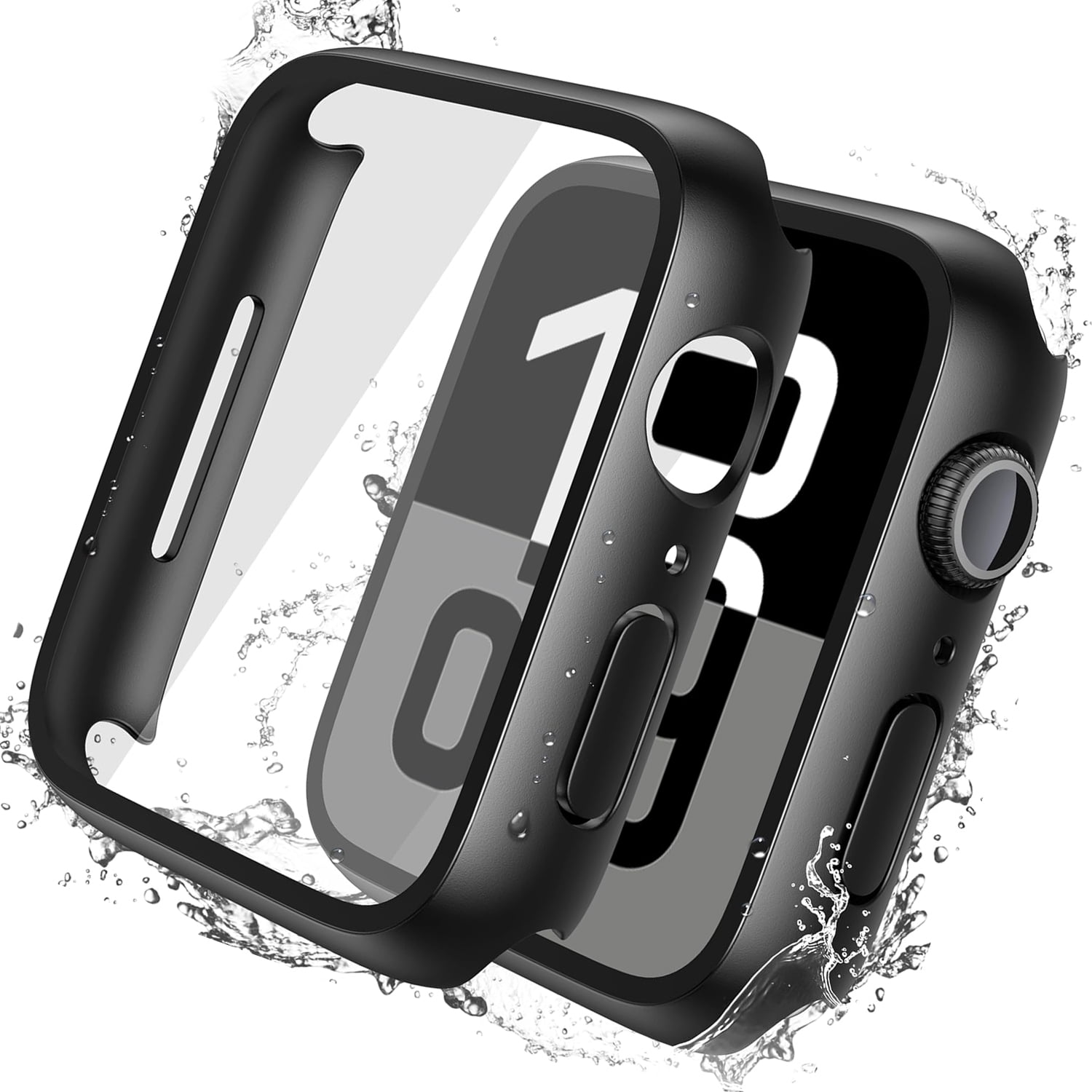 For Apple Watch Series 10 [42mm] Waterproof Case, IC ICLOVER Full Cover ...