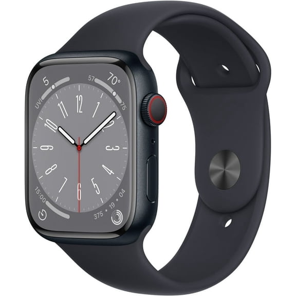 Apple Watch Series 8 GPS + Cellular, 45mm, Health Activity Tracker, ECG ...
