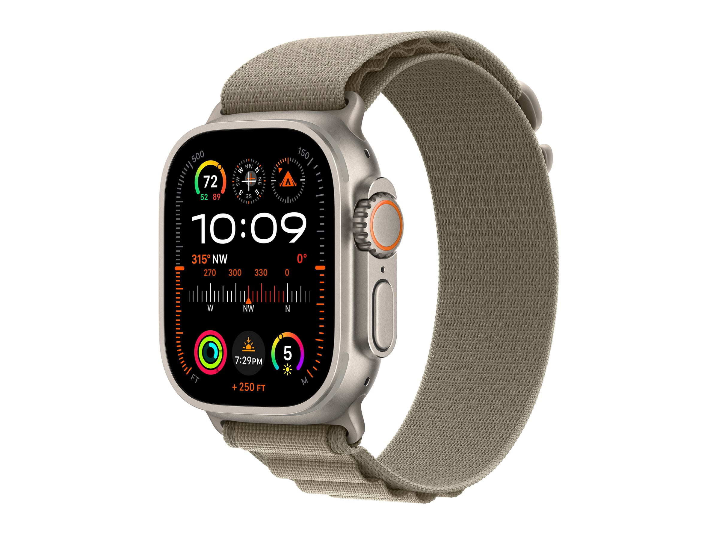 Apple iPhone Smart Watch Ultra 2 - 49mm Titanium with Alpine Loop ...