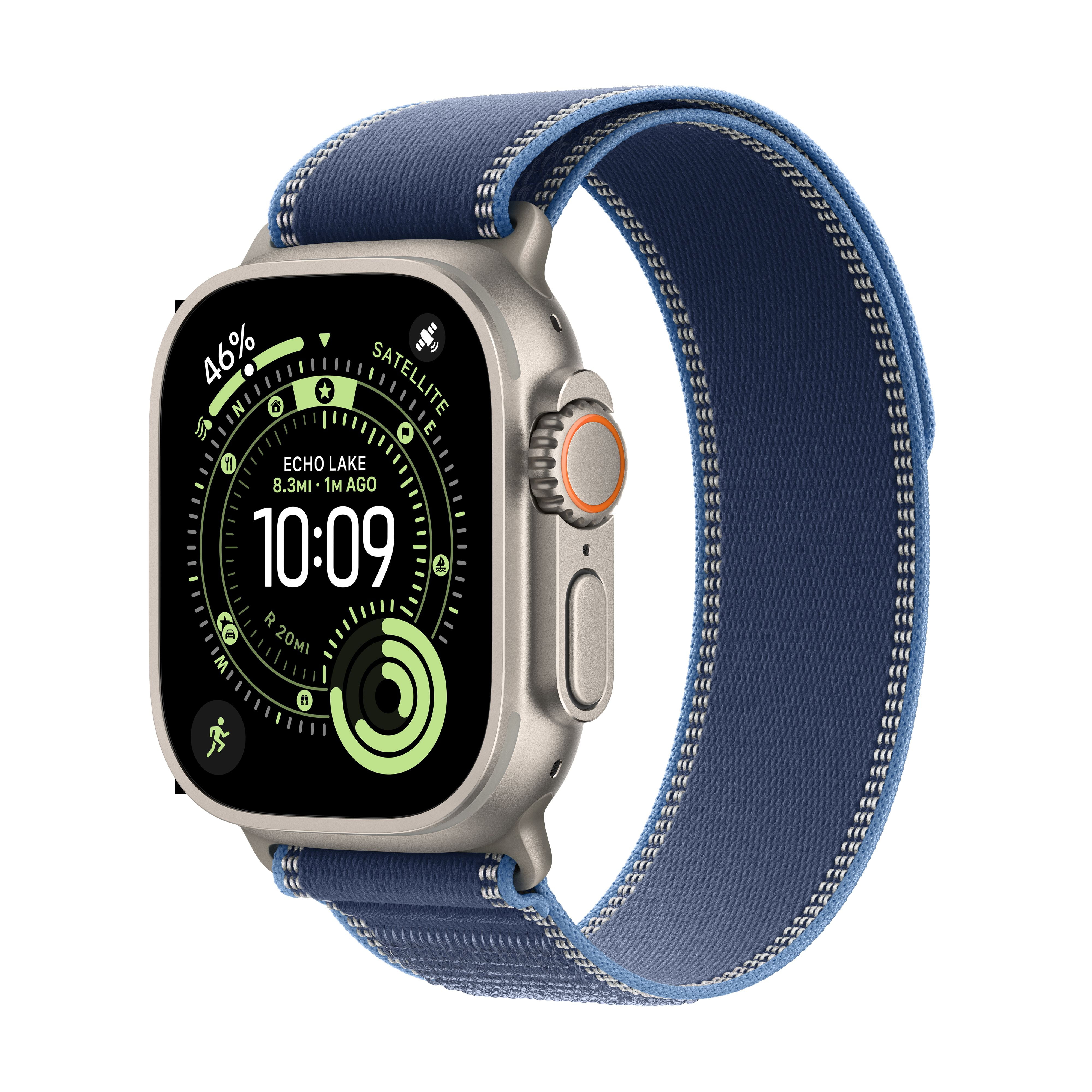 Apple Apple Watch Ultra 3 GPS + Cellular 49mm Natural Titanium Case ...