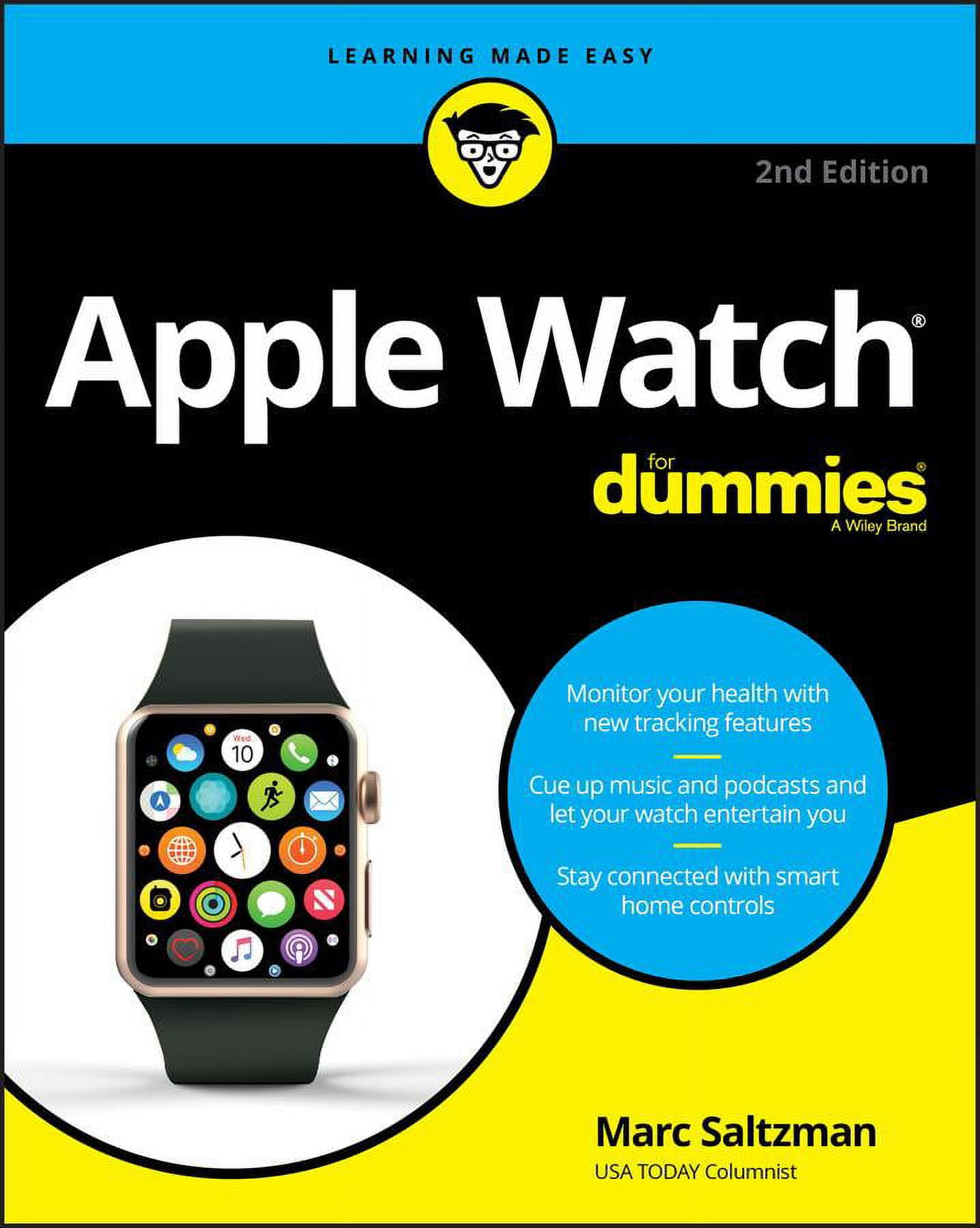 Apple Watch for Dummies (Paperback) by Marc Saltzman - Walmart.com