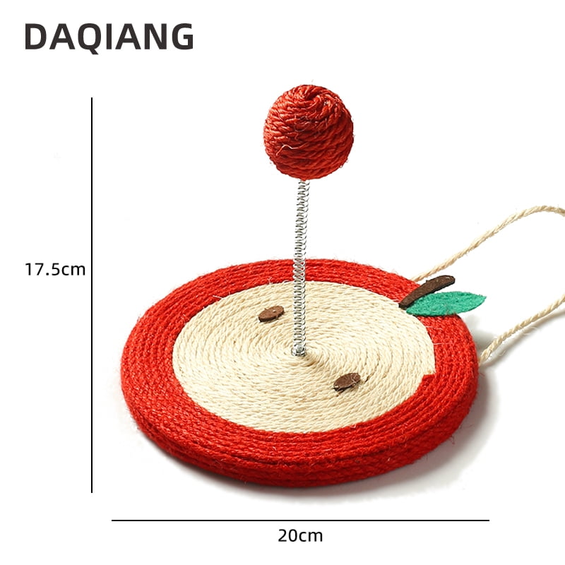Apple/Watermelon Motion Activated Interactive Cat Toys for Indoor Cats ...