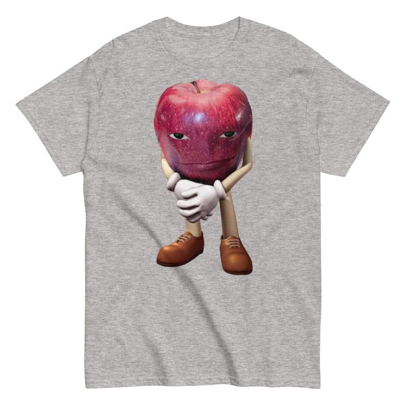 Apple With a Face Standing Funny Classic Weird Cursed Ohio Rizz Meme ...