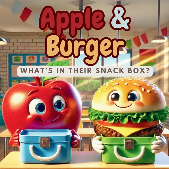 Apple & Burger: What's in Their Snack Box?: Simple Children's Short ...