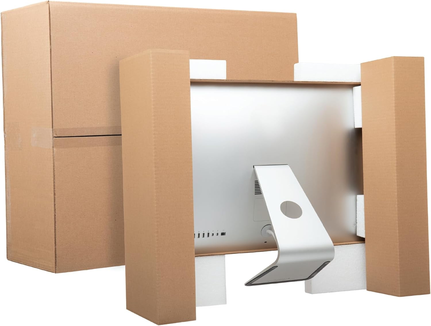 Apple iMac 27 Inch Desktop Computer Shipping Box | Secure and ...