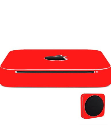 Apple iMac Mini A1347 RED Laptop Skin - Walmart.com