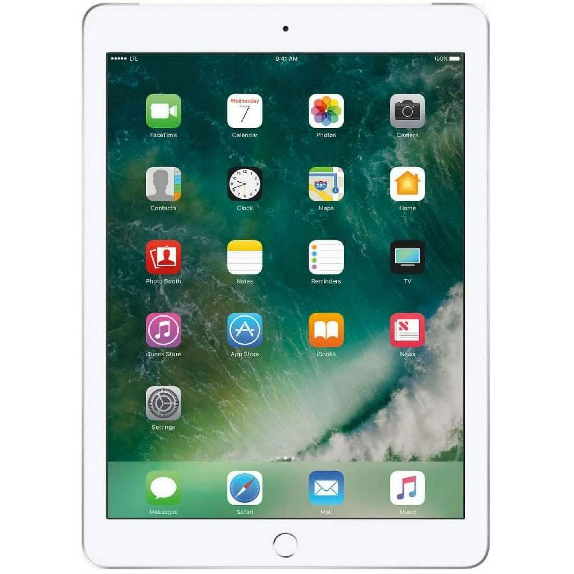 Apple iPad 5th Generation, Wi-Fi + Cellular, Silver 32GB (Scratch and ...