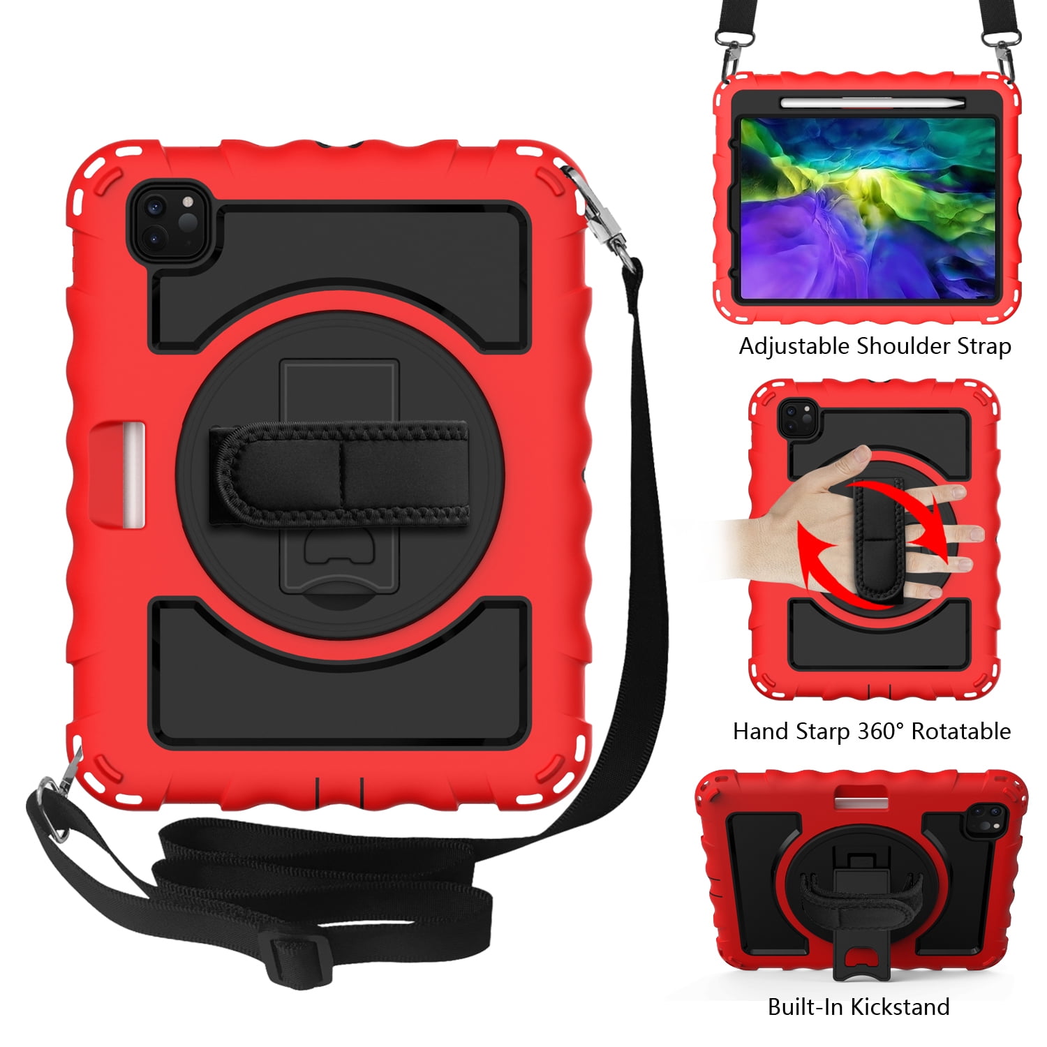 For Apple iPad 9th /8th /7th Gen 10.2 inch Hybrid 3in1 Armor Rugged ...