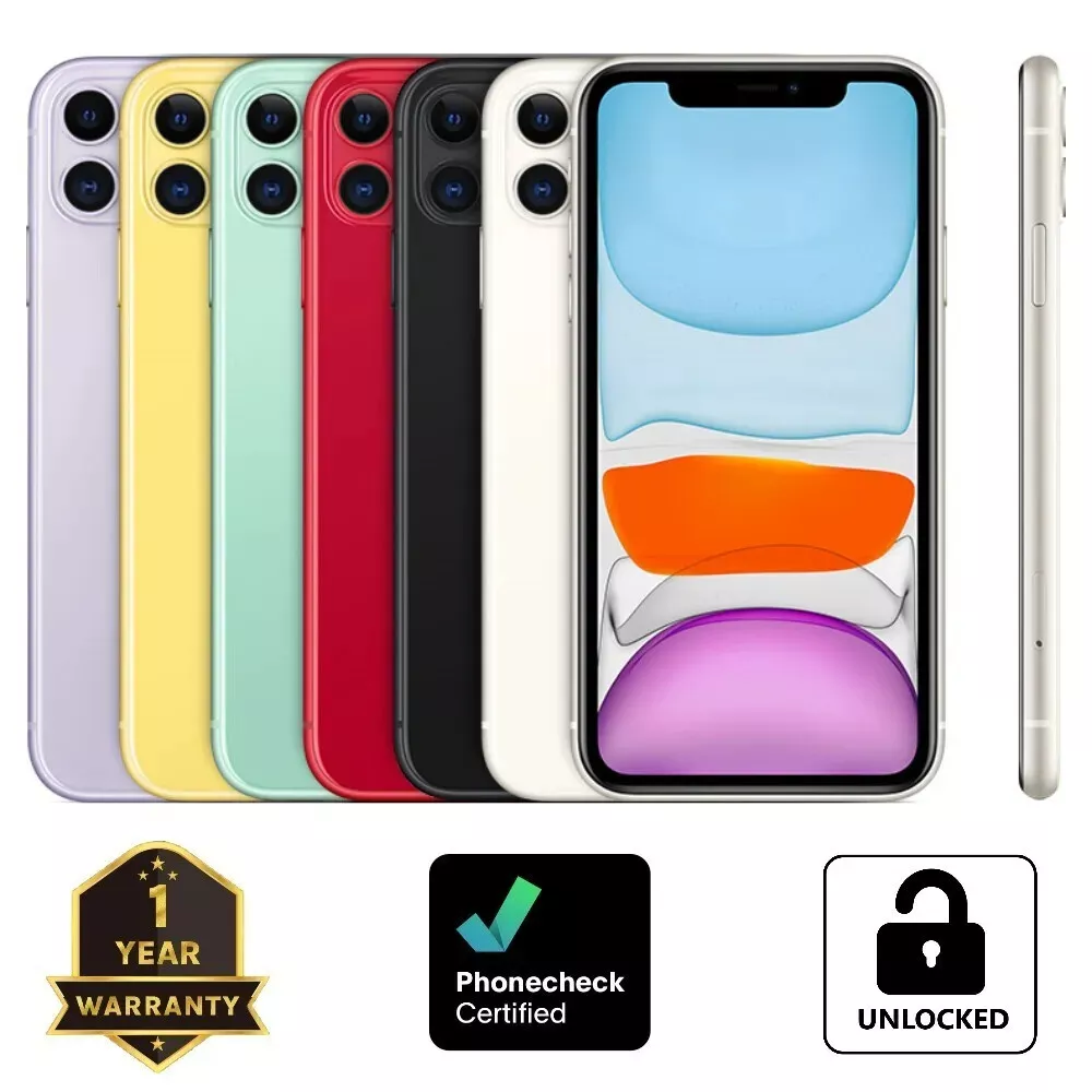 Pre-Owned Apple iPhone 11 A2111 (Fully Unlocked) 64GB Black (Grade B ...