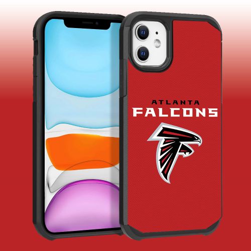 Apple iPhone 11 - NFL Licensed Atlanta Falcons Team Logo on Red ...