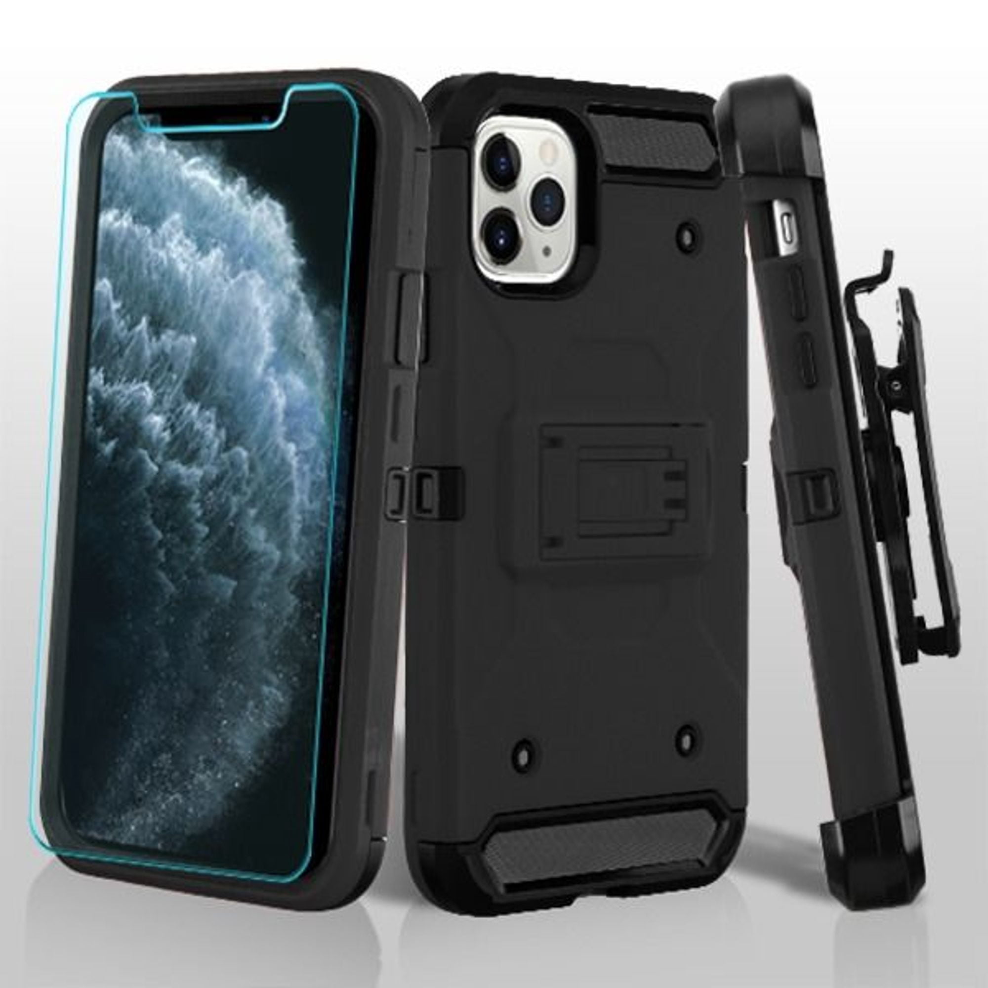 For Apple iPhone 11 Pro Case, by Insten 3-in-1 Kinetic with Screen ...