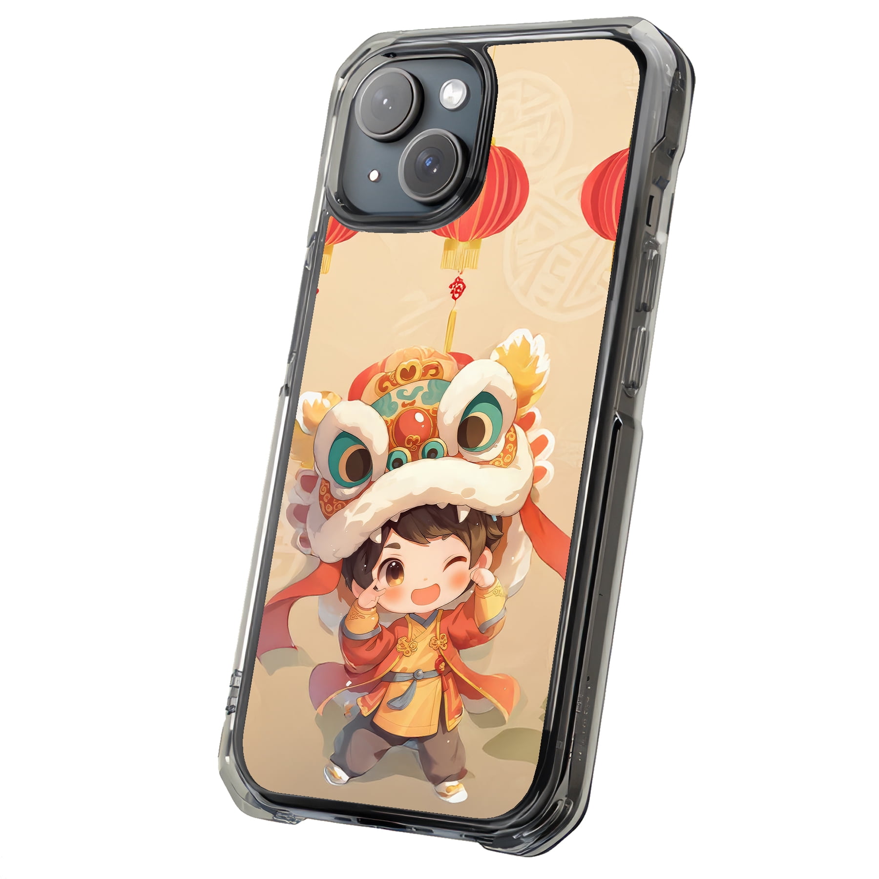 For Apple iPhone 11 Pro Max, MagSafe Rugged Case, Chinese NewYear Print ...
