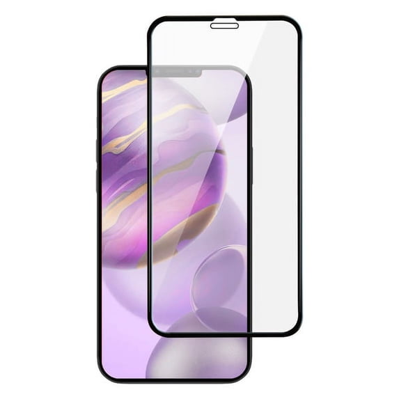 Apple iPhone 12 Mini /5.4" Screen Protector FULL COVERAGE Tempered ...