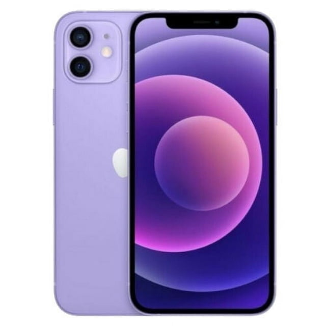 Pre-Owned Apple iPhone 12 Mini Purple 64GB AT&T - Walmart.com