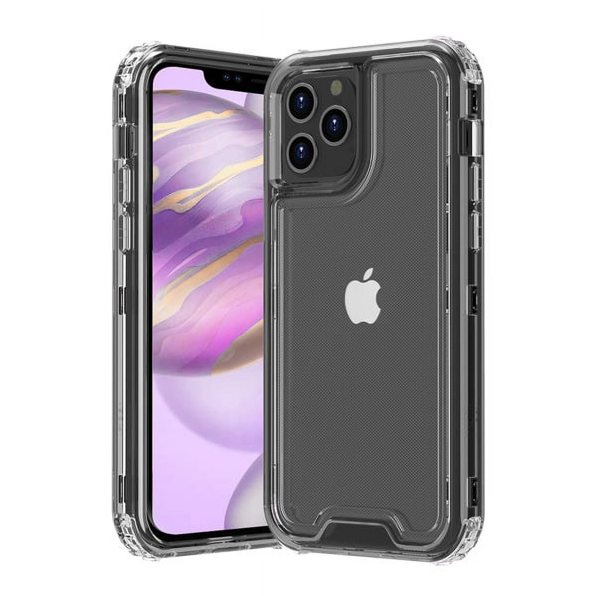 Apple iPhone 12 PRO MAX /6.7" Case Hybrid Shockproof PC TPU Rubber ...