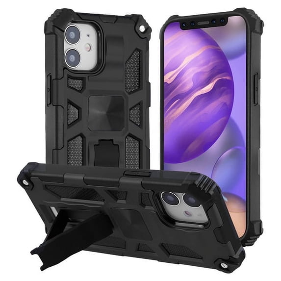 Apple iPhone 12 Pro, iPhone 12 /6.1" Phone Case Hybrid Armor Shockproof ...
