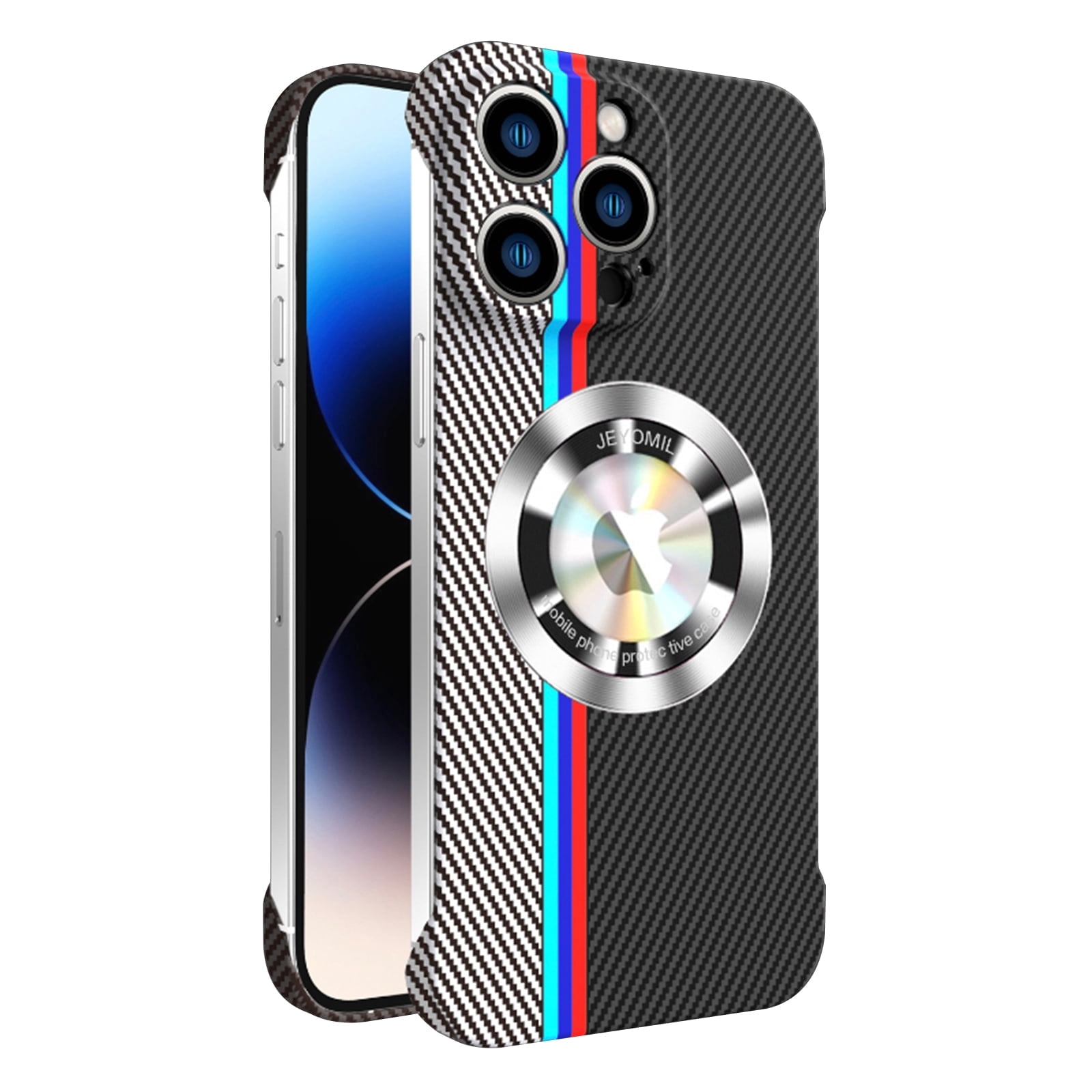 for Apple iPhone 12 Pro Magnetic Case Cover, Wireless Charging Camera ...