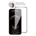 Apple iPhone 12 Pro Max / 6.7" Screen Protector 3D Carbon Fiber Full ...