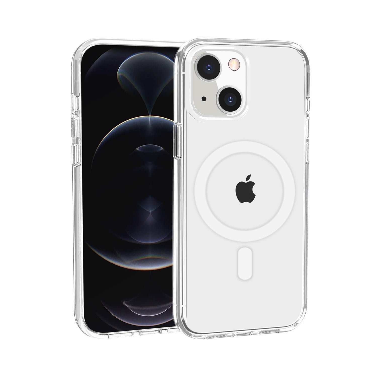 For Apple iPhone 13 /6.1" MagSafe Compatible Transparent Shock ...