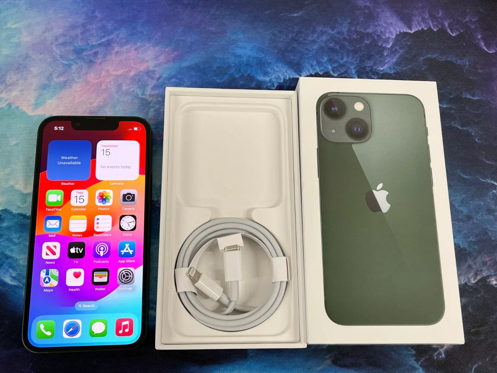 Open Box Apple iPhone 13 Mini A2481 128GB Factory Unlocked - Excellent ...