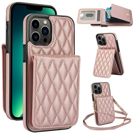 For Apple iPhone 13 Pro Argyle Pattern PU Leather RFID Blocking ...