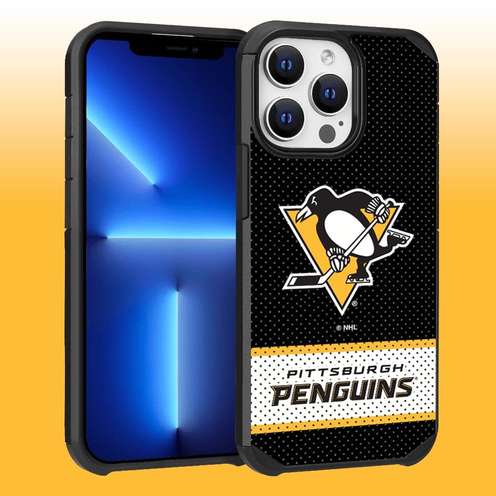 Apple iPhone 13 Pro Max - NHL Licensed Pittsburg Penguins Team Logo on ...