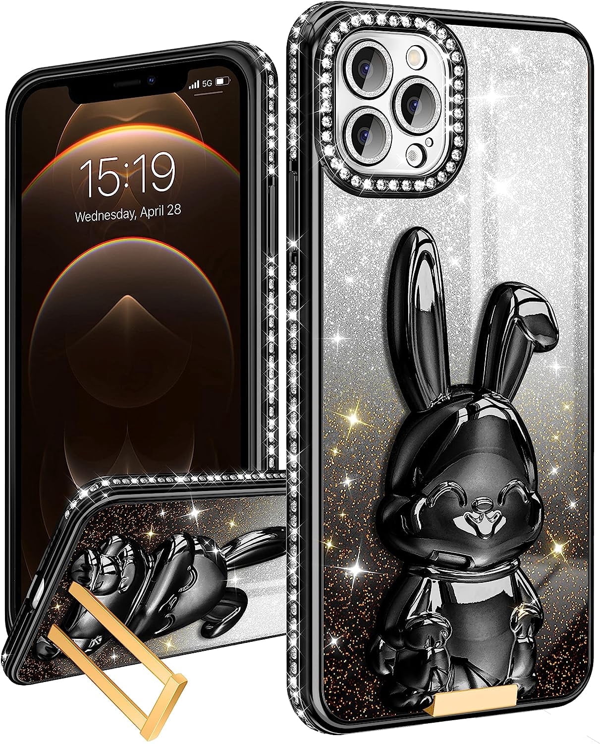 for Apple iPhone 13 Pro Max Phone Case Women Cute Funda Cover Girly ...