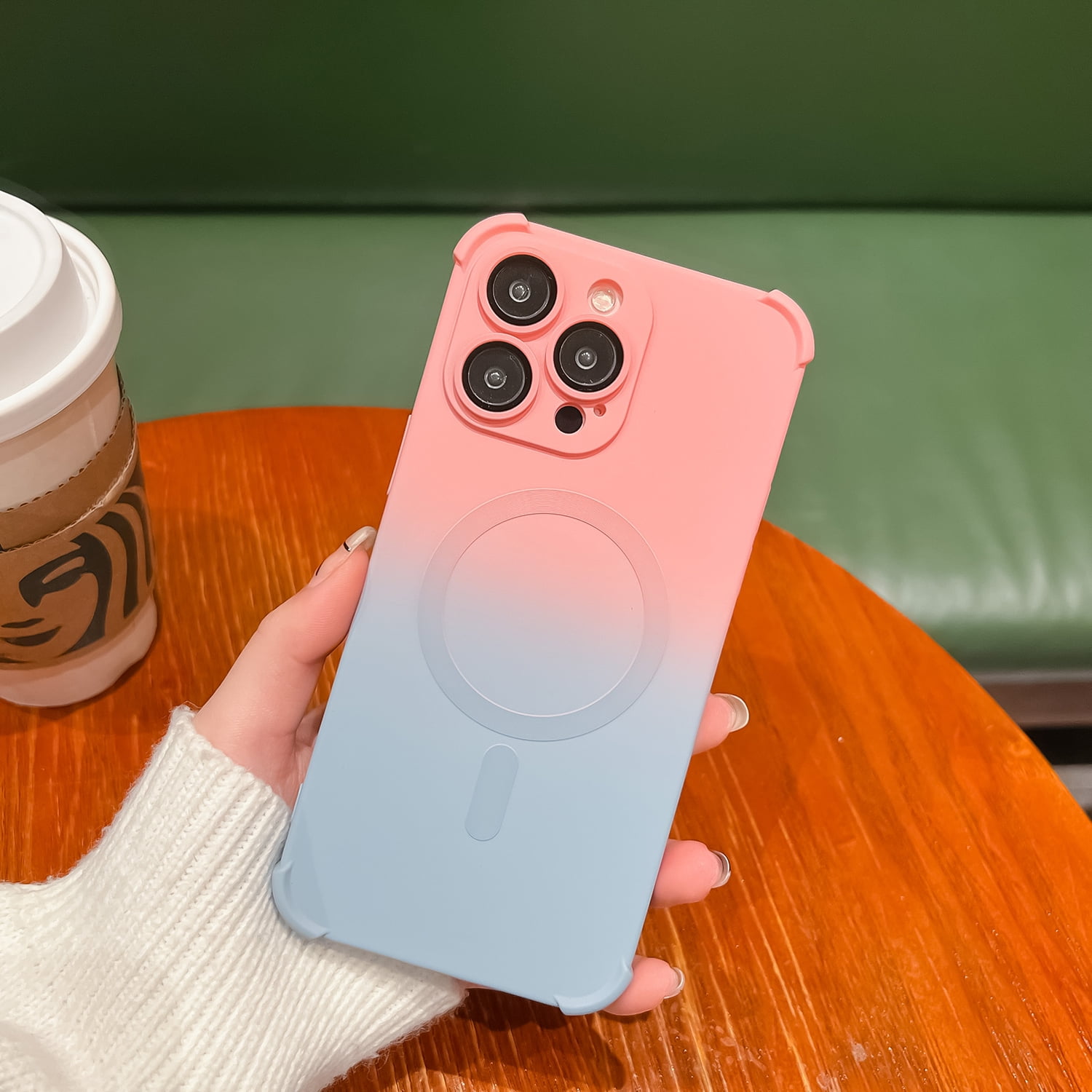 for Apple iPhone 14 Pro Case Magnetic, Compatible with Magsafe Slim Fit ...