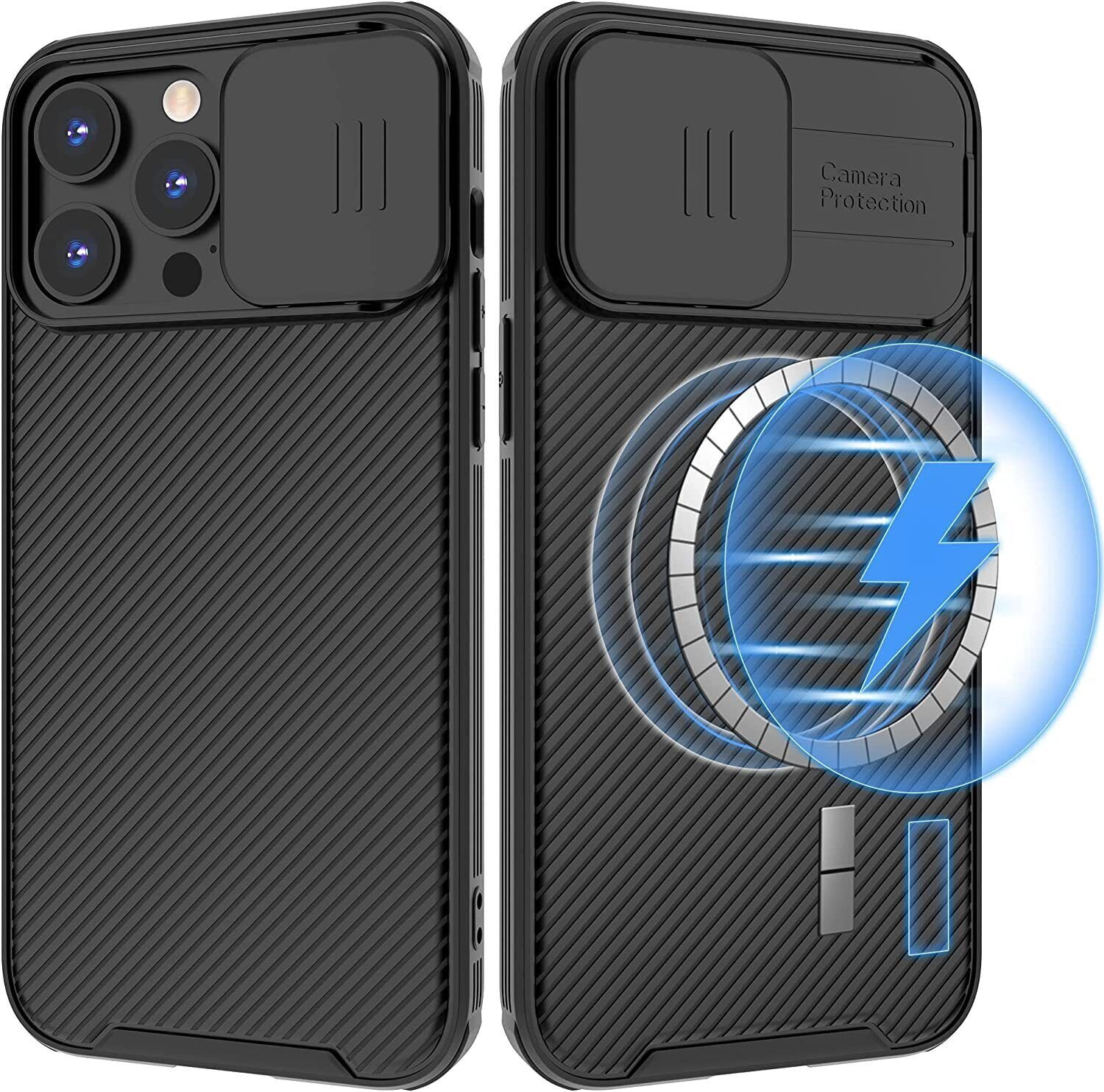 Apple iPhone 14 Pro Max NILLKIN CamShield Hard Case Sliding Camera ...