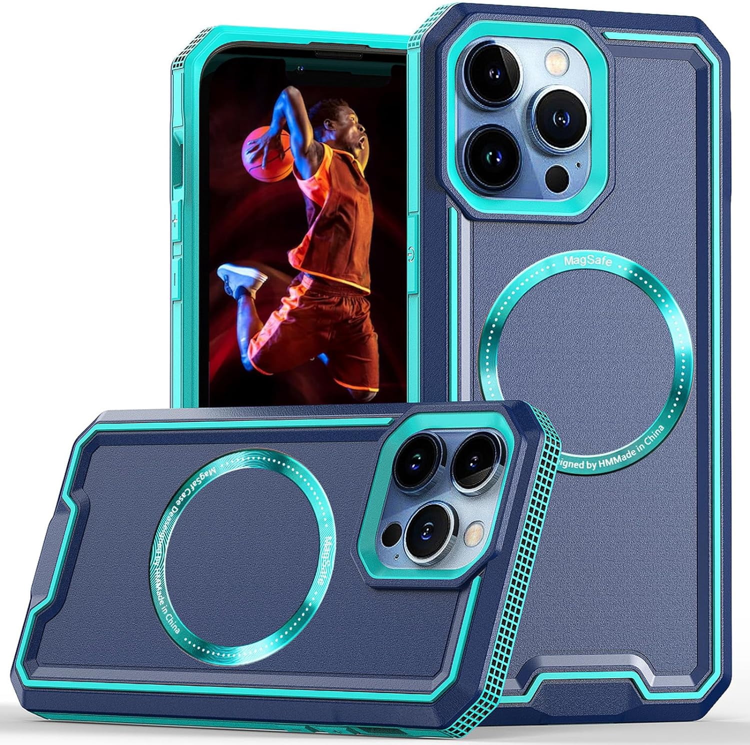 for Apple iPhone 15 Pro Max Case Compatible with MagSafe, Dual Layer ...