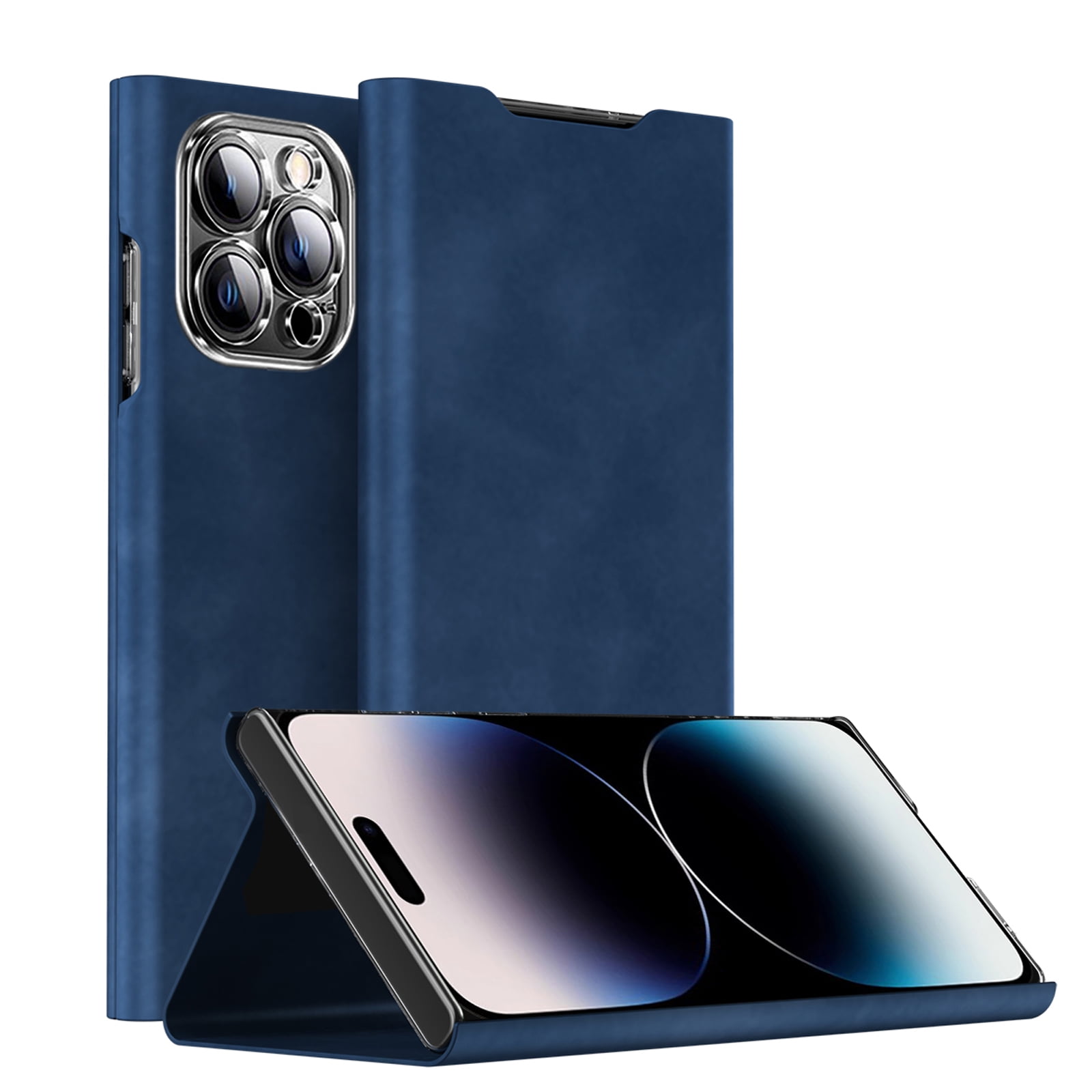 for Apple iPhone 15 Pro Max Wallet Case with Card Slot, Classic Stand ...