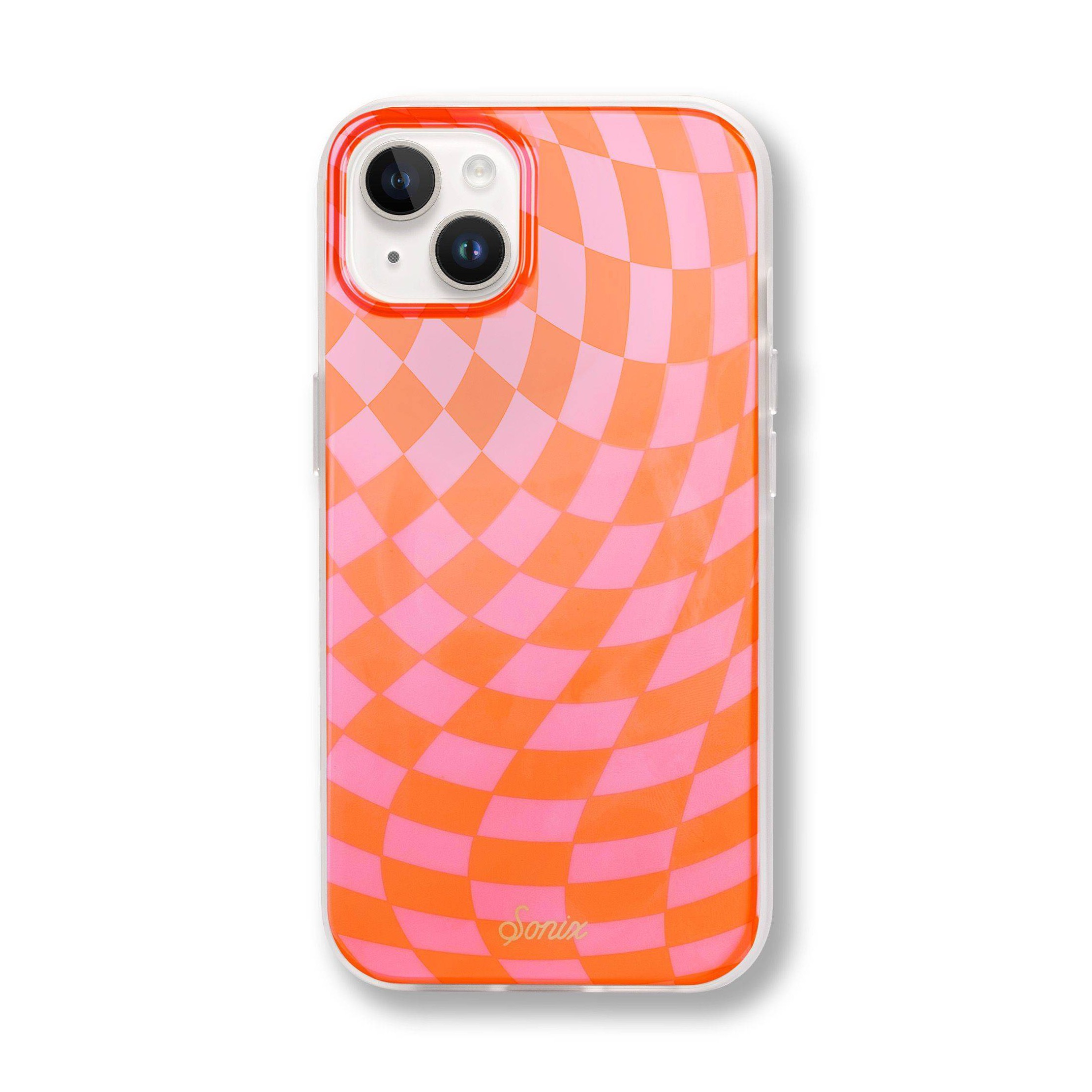 Apple iPhone 15/iPhone 14/iPhone 13 Case with MagSafe - Checkmate Pink ...