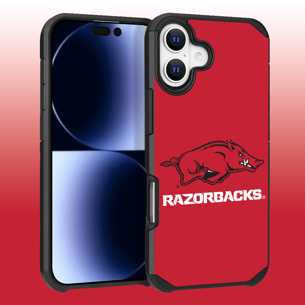 Apple iPhone 16 (6.1) - Licensed NCAA University of Arkansas Razorbacks ...