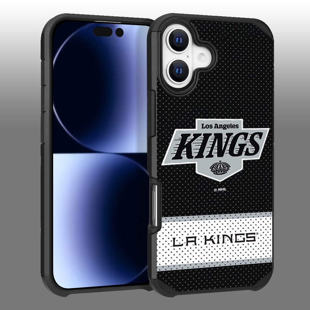 Apple iPhone 16 (6.1) - NHL Licensed Los Angeles Kings Team Logo on ...