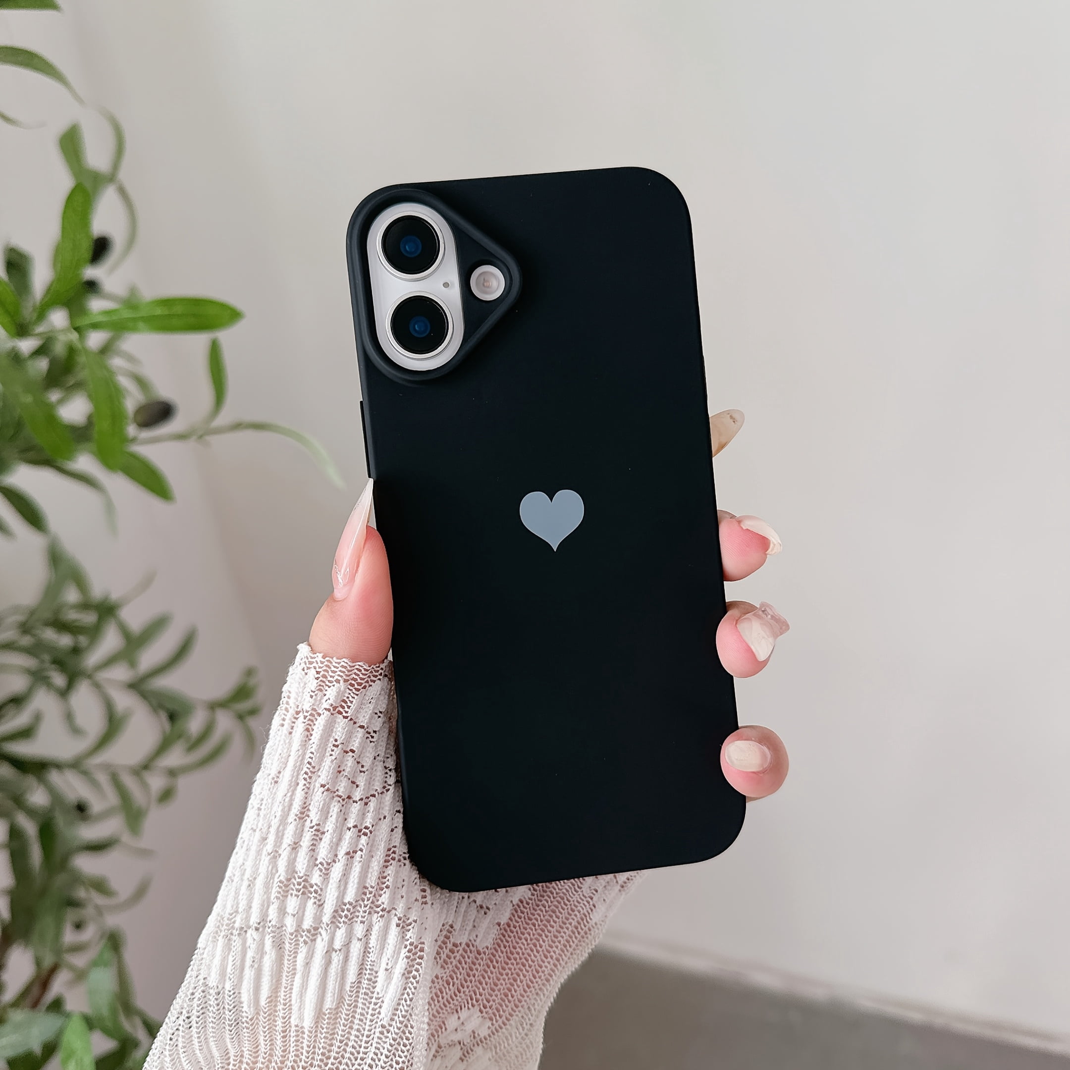 [Apple iPhone 16 Case] Phone Case - The Small Heart Design Is Suitable ...