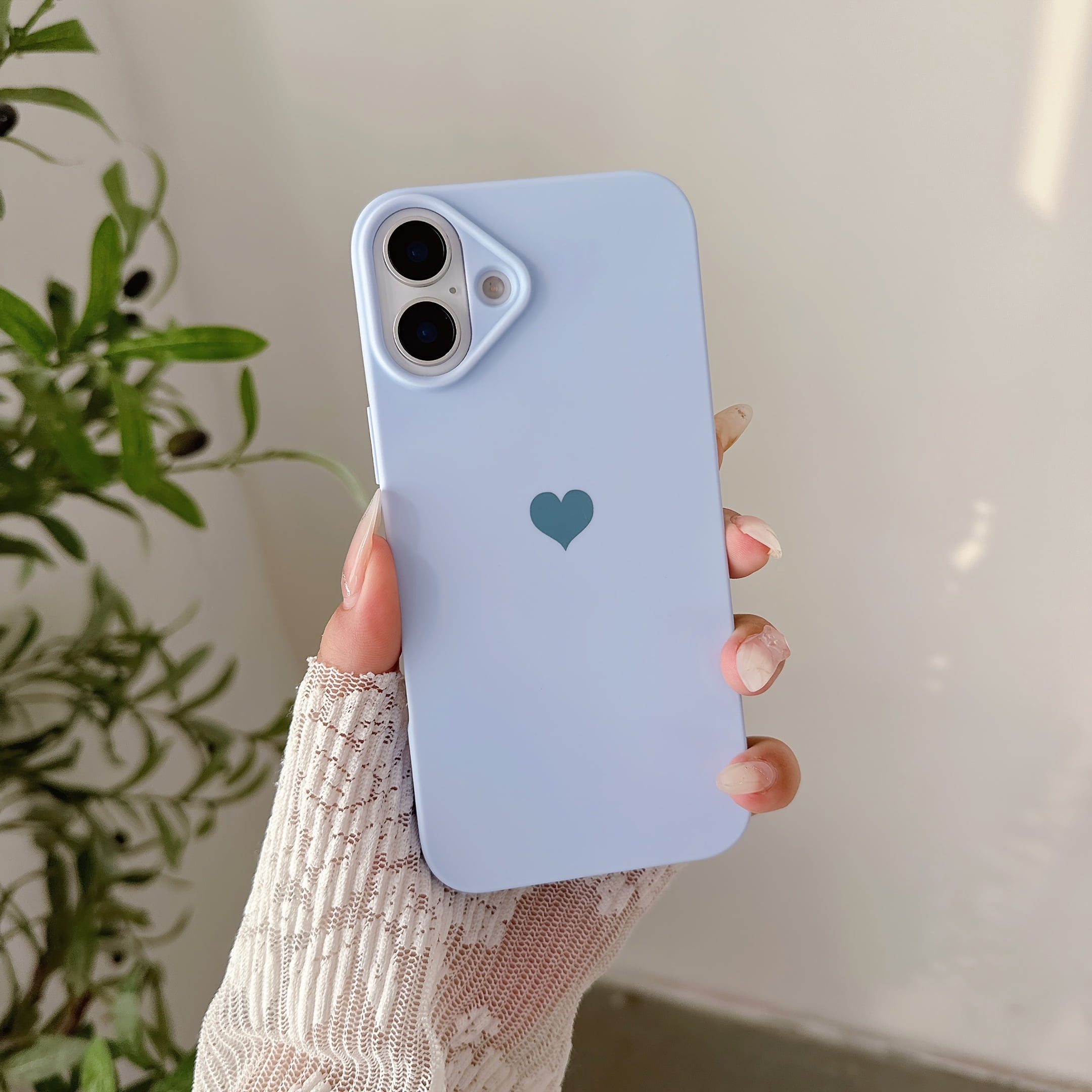 [Apple iPhone 16 Case] Phone Case - The Small Heart Design Is Suitable ...