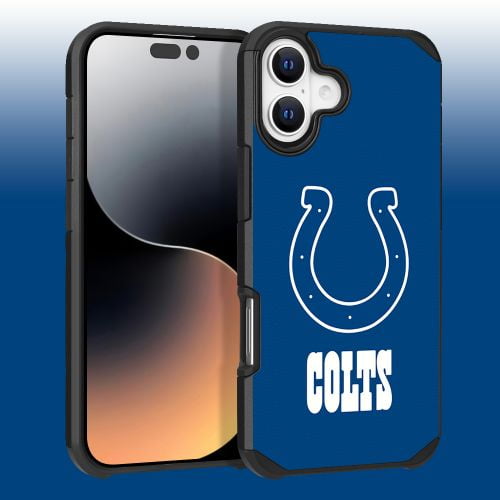 Apple iPhone 16 Plus (6.7) - NFL Licensed Indianapolis Colts Team Logo ...
