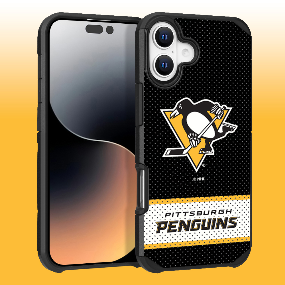 Apple iPhone 16 Plus (6.7) - NHL Licensed Pittsburg Penguins Team Logo ...