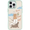 For Apple iPhone 16 Pro 6.3" Case ,Innovative Replaceable Magnetic Dog ...