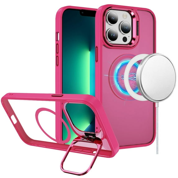 For Apple iPhone 16 Pro Max Case, Heavy Duty Metallic Hybrid Tough TPU ...
