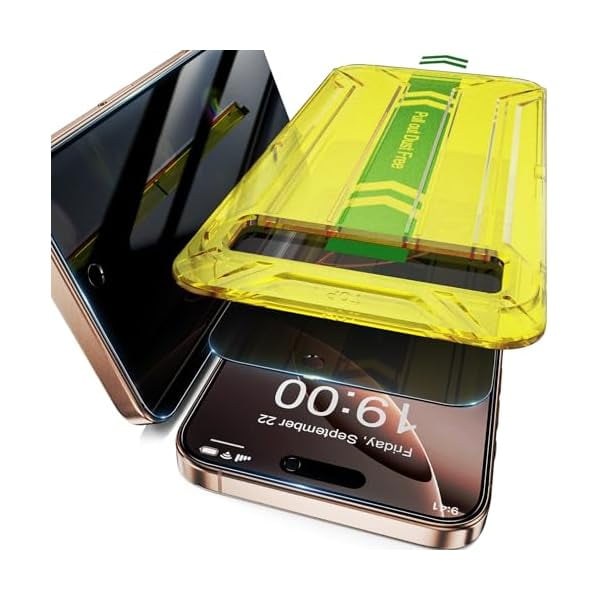 for Apple iPhone 16 Pro Max True 23° Privacy Screen Protector with [3s ...