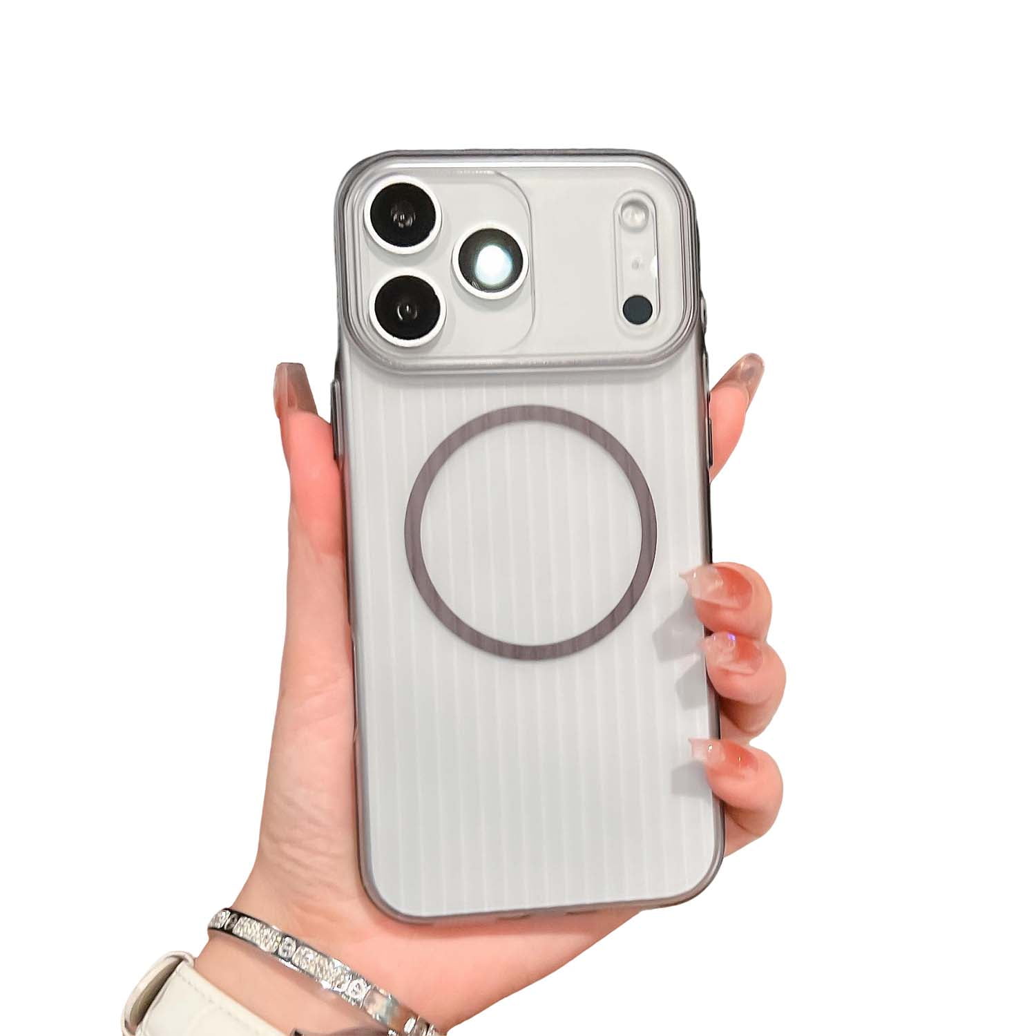 For Apple iPhone 17 Clear Case Magnetic, Compatible with Magsafe Slim ...