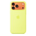 Apple, Silicone Case with MagSafe, Neon Yellow, for iPhone 17 Pro Max ...
