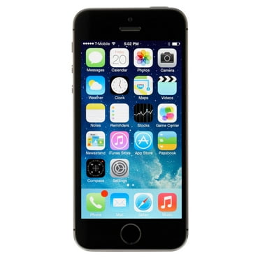 Pre-Owned Apple iPhone 5s 16GB, Silver - Unlocked GSM - Walmart.com