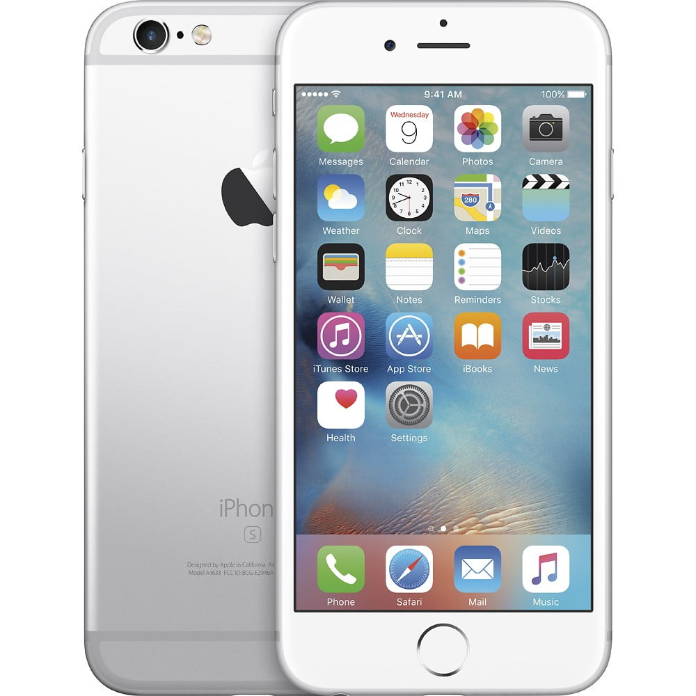 Pre-Owned Apple iPhone 6 64GB Silver LTE Cellular MG4H2LLA - Walmart.com